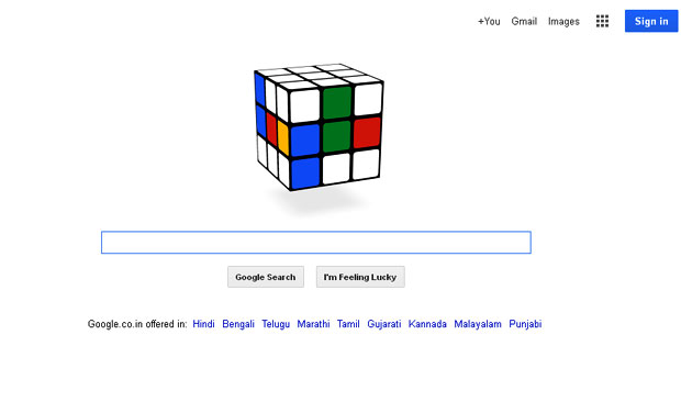Google celebrates 40th anniversary of Rubik’s cube with interactive doodle