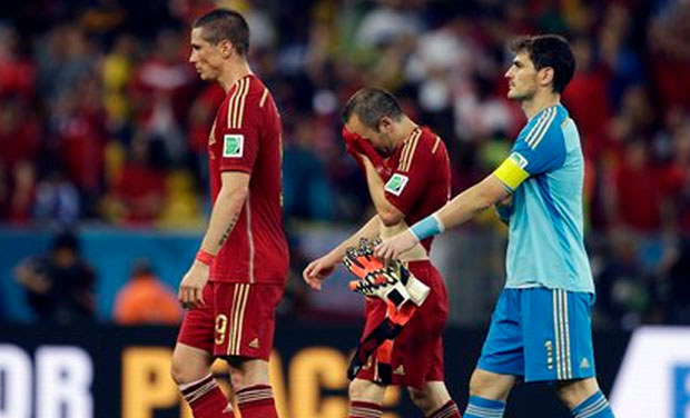 Spain's World Cup dream comes to an end