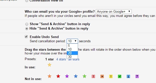 Here is how you can undo your sent mails