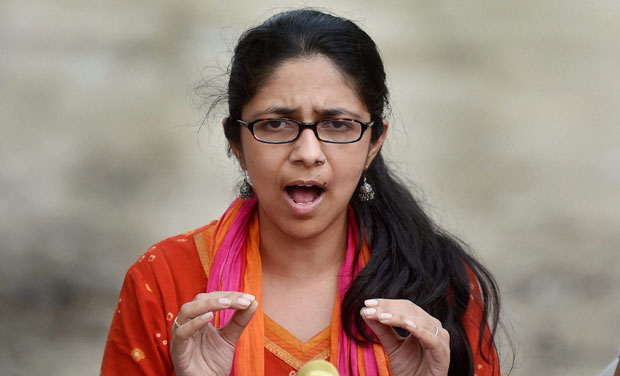 After Najeeb Jung clears appointment, Swati Maliwal takes charge as DCW ...