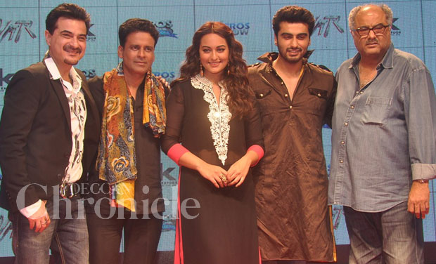 Arjun Kapoor and Sonakshi Sinha bring on the drama at 'Tevar' trailer ...