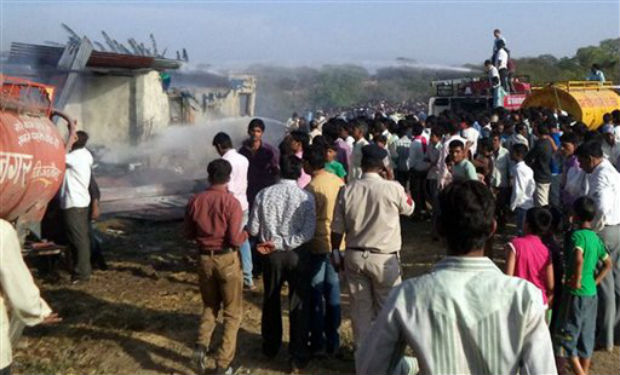17 die in fire at cracker factory in MP; owner arrested