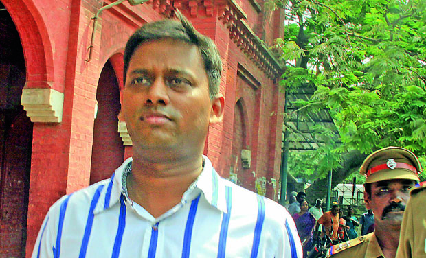 IPS officer R.V. Varun Kumar surrenders, remanded to custody