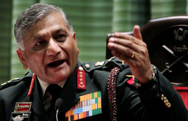 VK Singh against UPA naming new Army chief