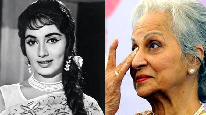 Waheeda Rehman breaks down on Sadhana’s death