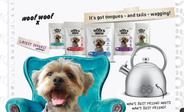 Tea bags for dogs launched in UK