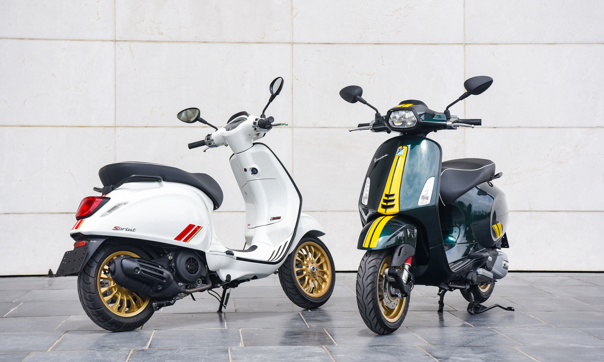 Vespa Racing Sixties – phiên bản thể thao của Sprint và GTS, giá từ 94 ...