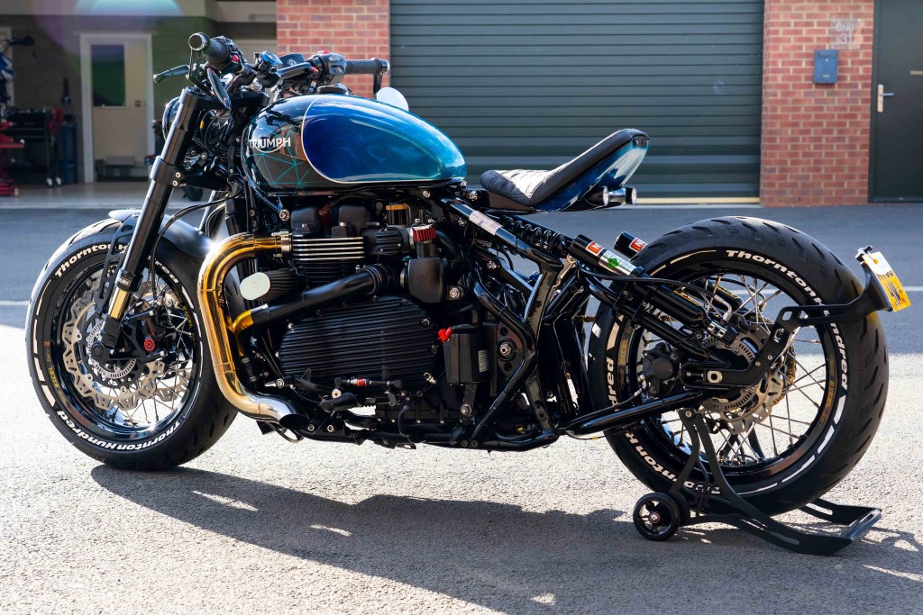 Triumph Bobber nhanh nhất Thế Giới của xưởng độ Thornton Hundred vừa ...