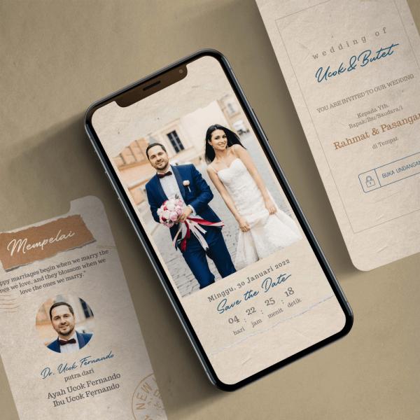 Contoh Undangan Pernikahan Digital - Kadio.id