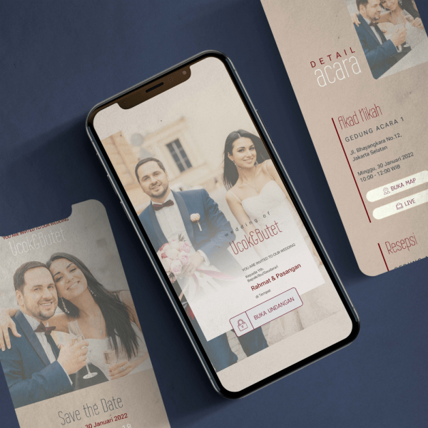 Contoh Undangan Pernikahan Digital - Kadio.id