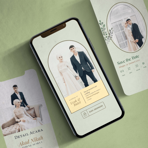 Contoh Undangan Pernikahan Digital - Kadio.id