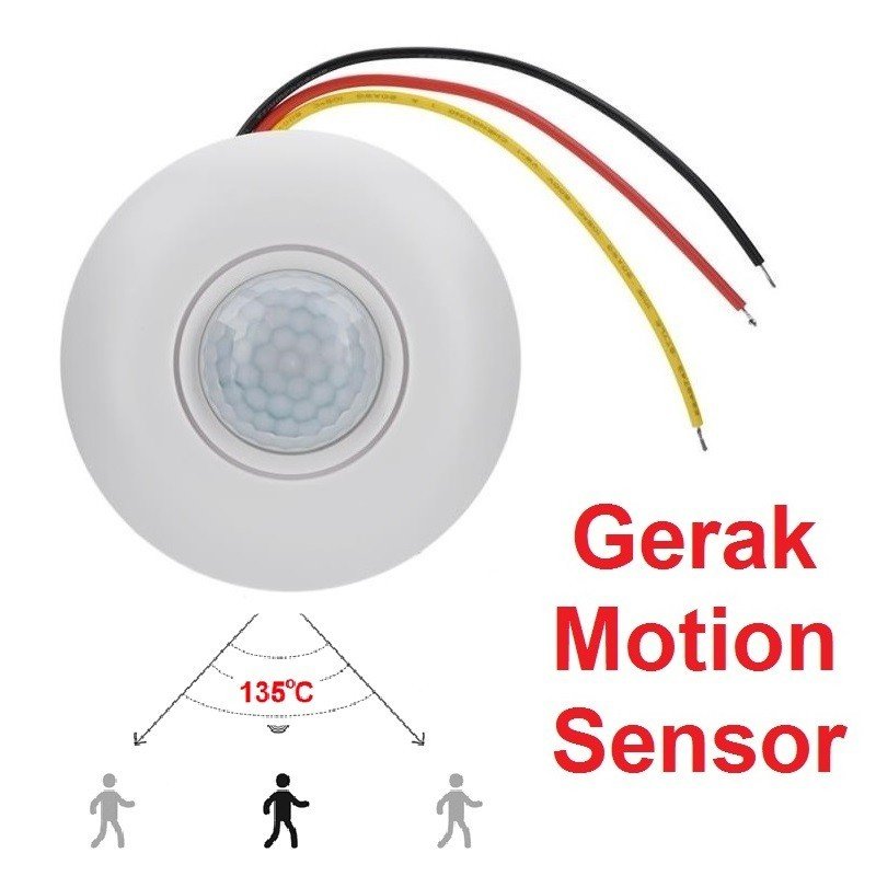 Saklar Lampu Sensor Gerak Pir switch Otomatis Motion Detector Plafon ... Saklar Lampu Sensor Gerak Pir switch Otomatis Motion Detector Plafon ...
