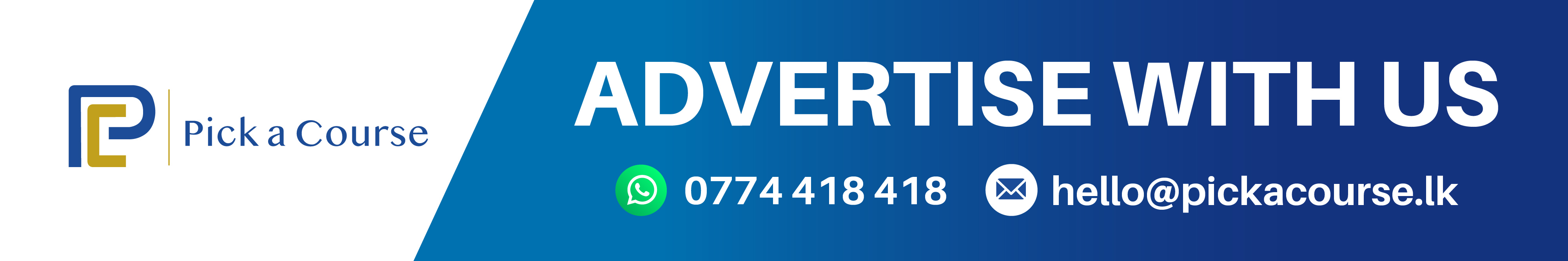 Courses - Pick A Course