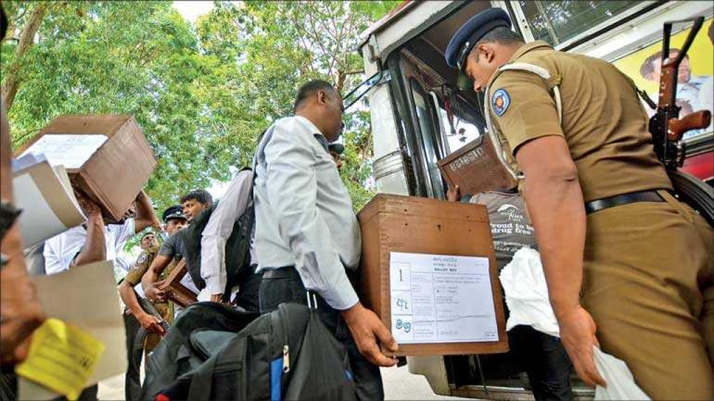 ඡන්ද පෙට්ටි මාරු කිරීමට කිසිදු අවස්ථාවක් නැහැ - Sannasa - සන්නස | ශ්‍රී ...