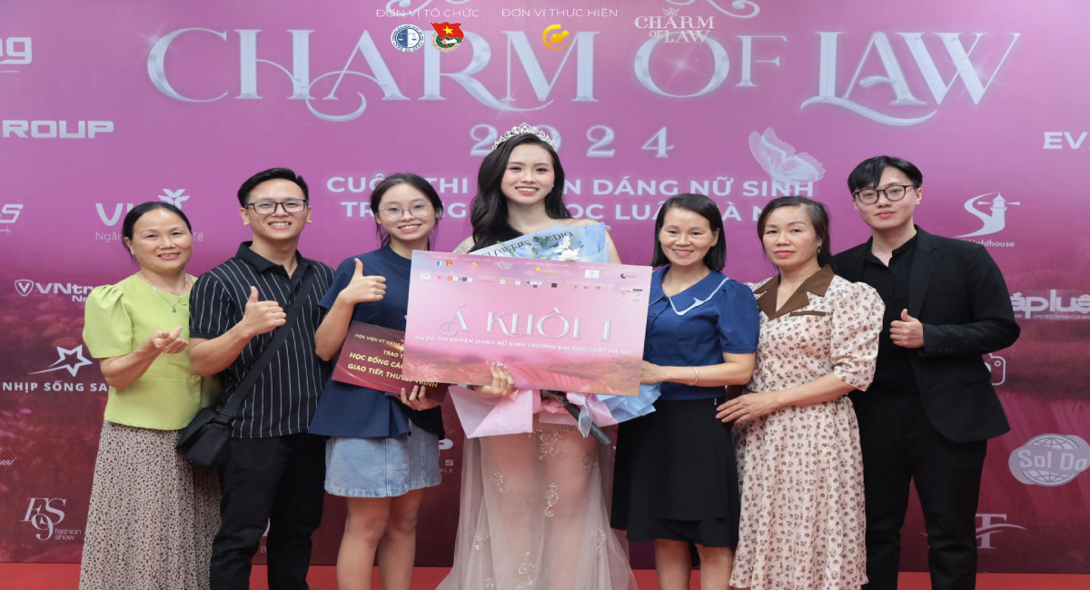 Á khôi 1 Charm of Law 2024 - Trần Diệu Linh: Nét đẹp phá kén tỏa sáng