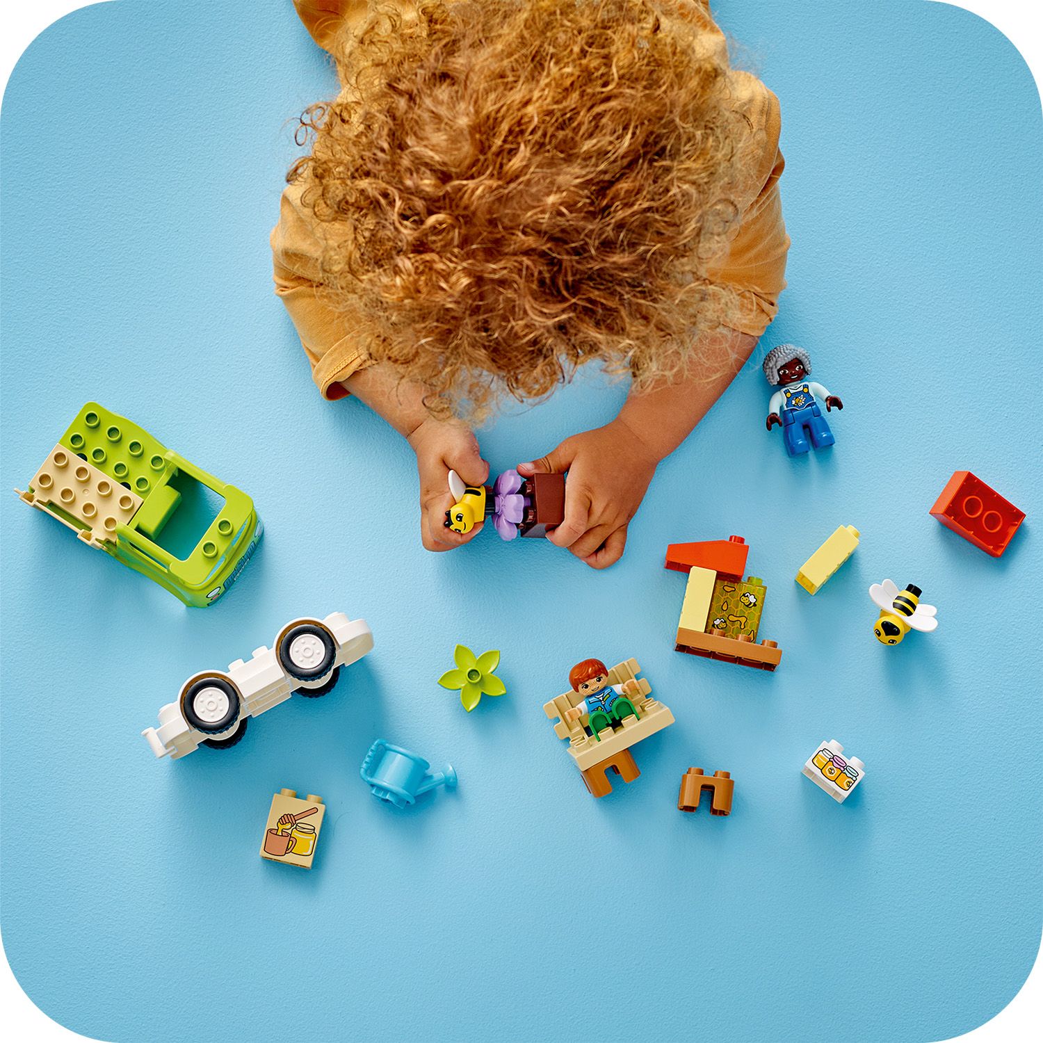 LEGO 10419 DUPLO Caring for Bees & Beehives Building Toy Set