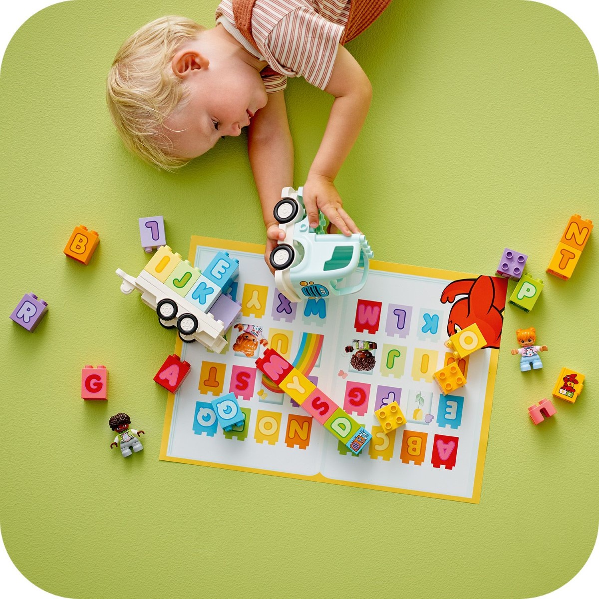 LEGO 10421 DUPLO Alphabet Truck Building Toy Set