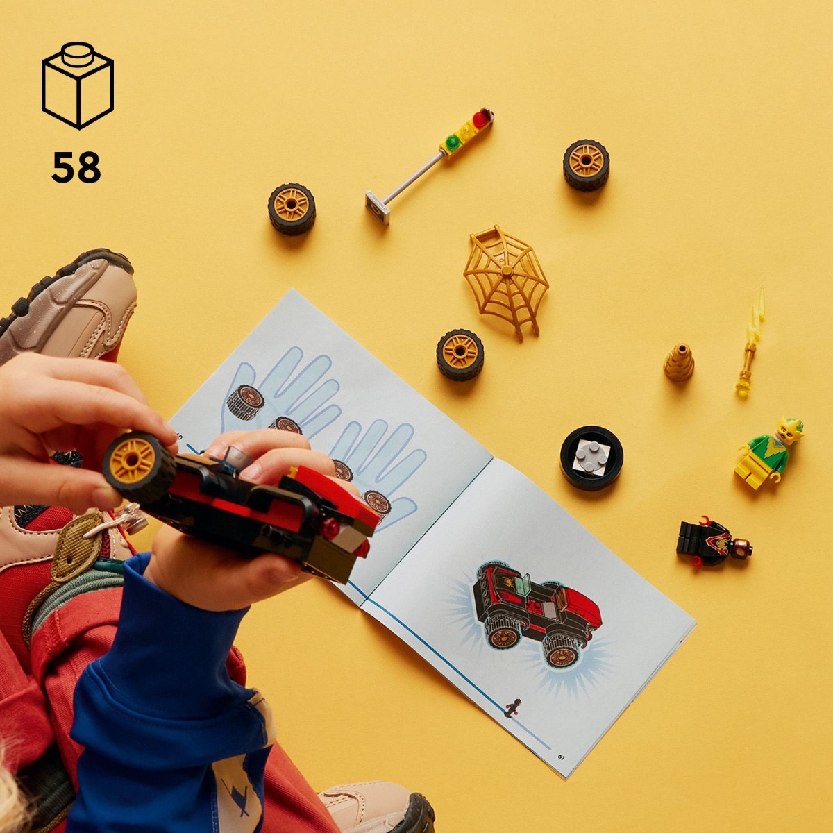 LEGO 10792 Marvel Spidey - Drill Spinner Vehicle Building Toy Set