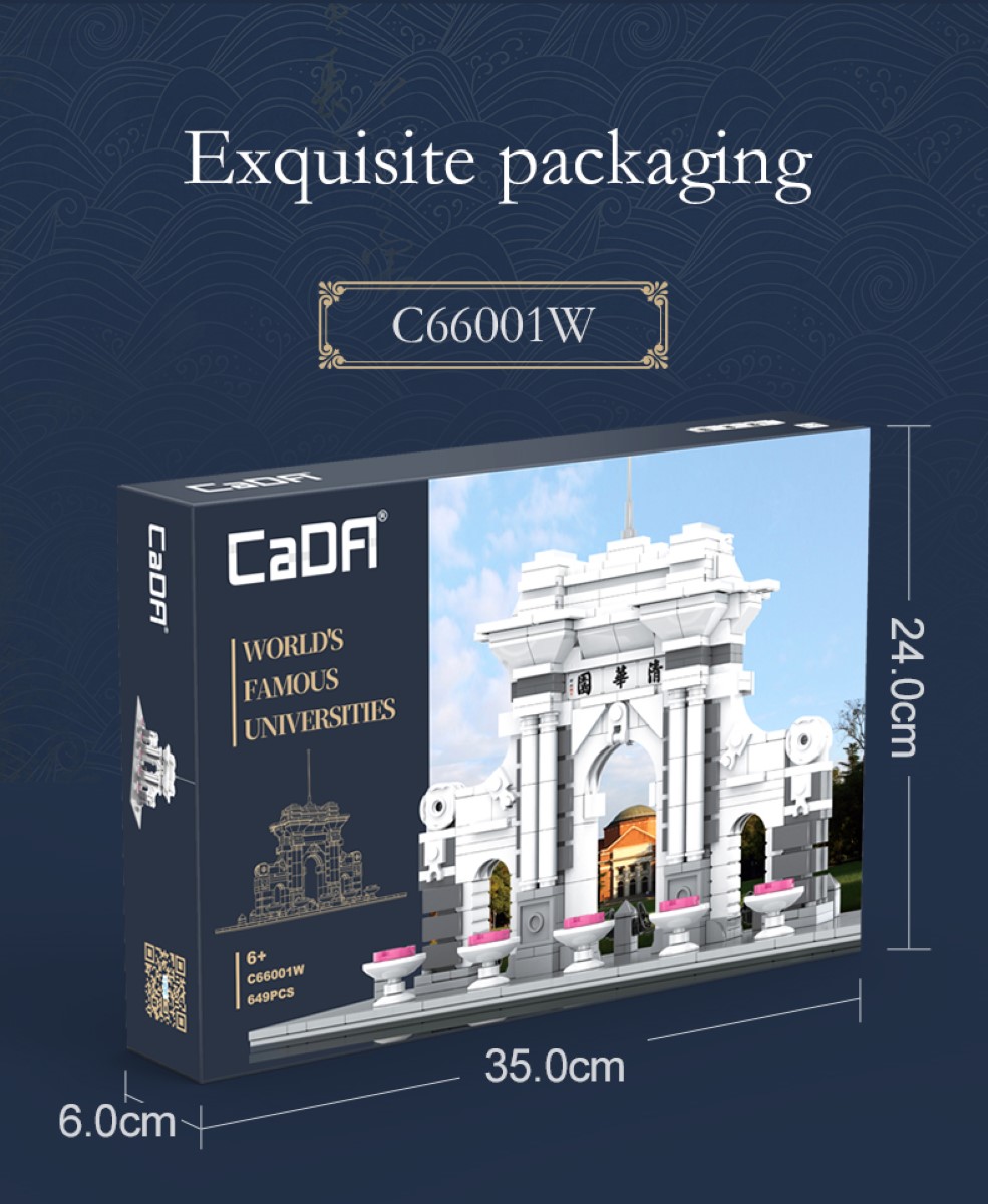 CaDA World's Famous University: Peking University West Gate C66002W ...