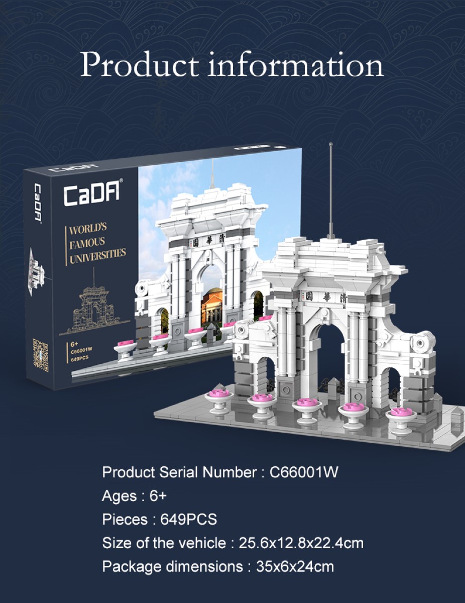 CaDA World's Famous University: Peking University West Gate C66002W ...