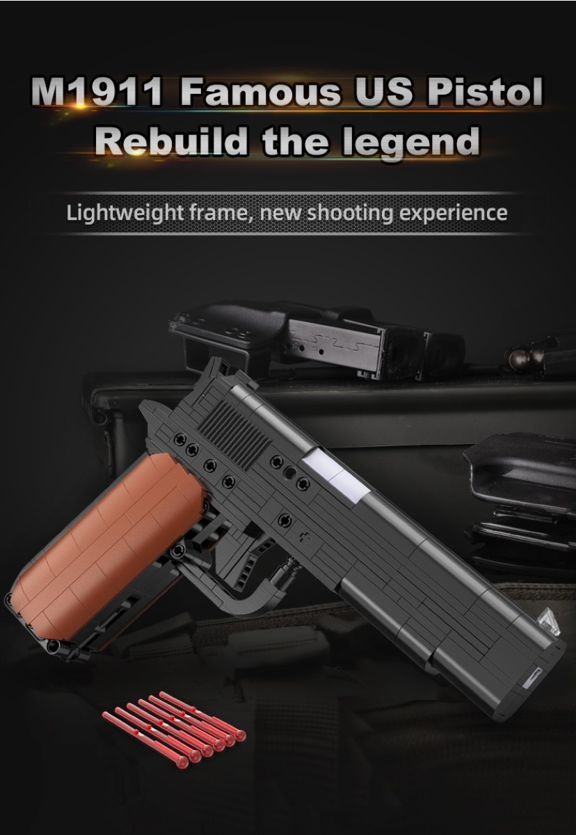 CaDA M1911 C81012W Blaster Block Toy Set