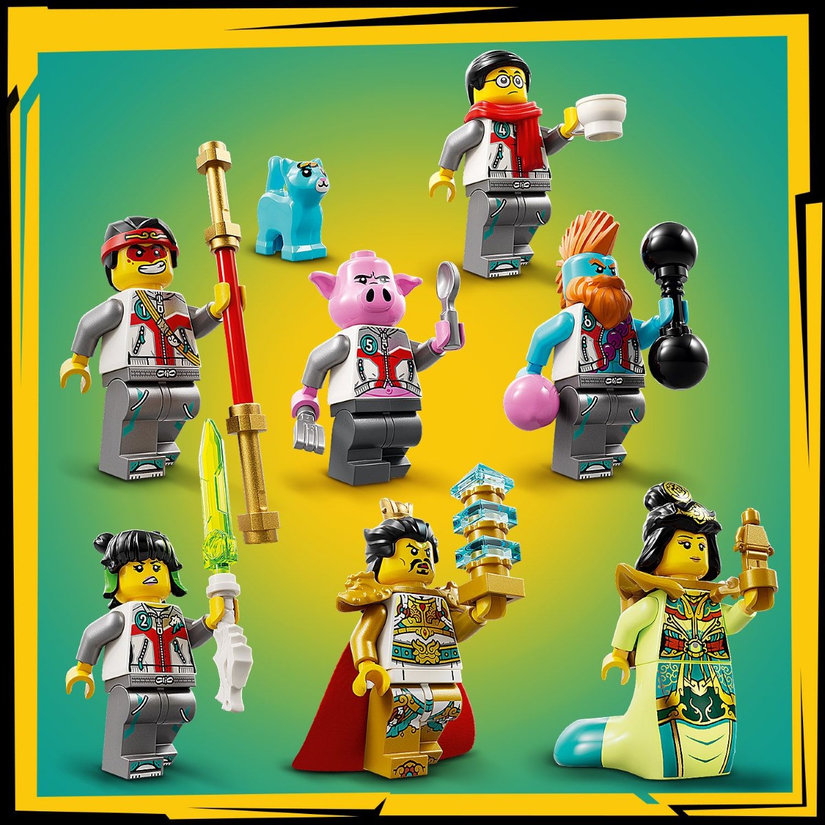 LEGO 80058 Monkie Kid Celestial Pagoda Building Toy Set