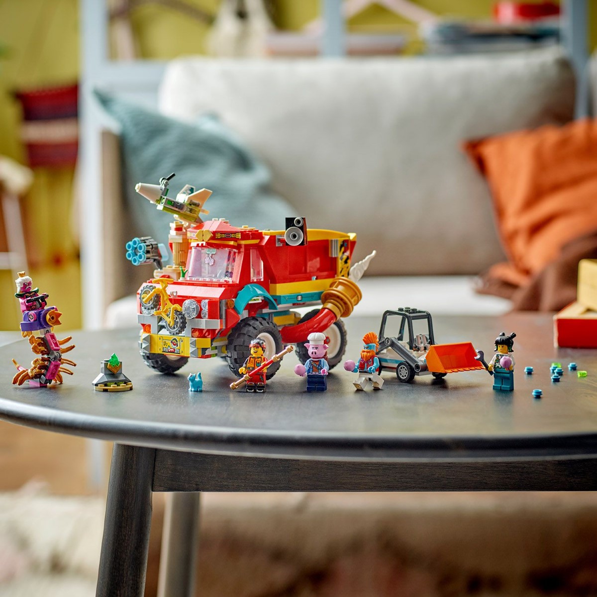 LEGO 80055 Monkie Kid Monkie Kid's Team Power Truck Building Toy Set