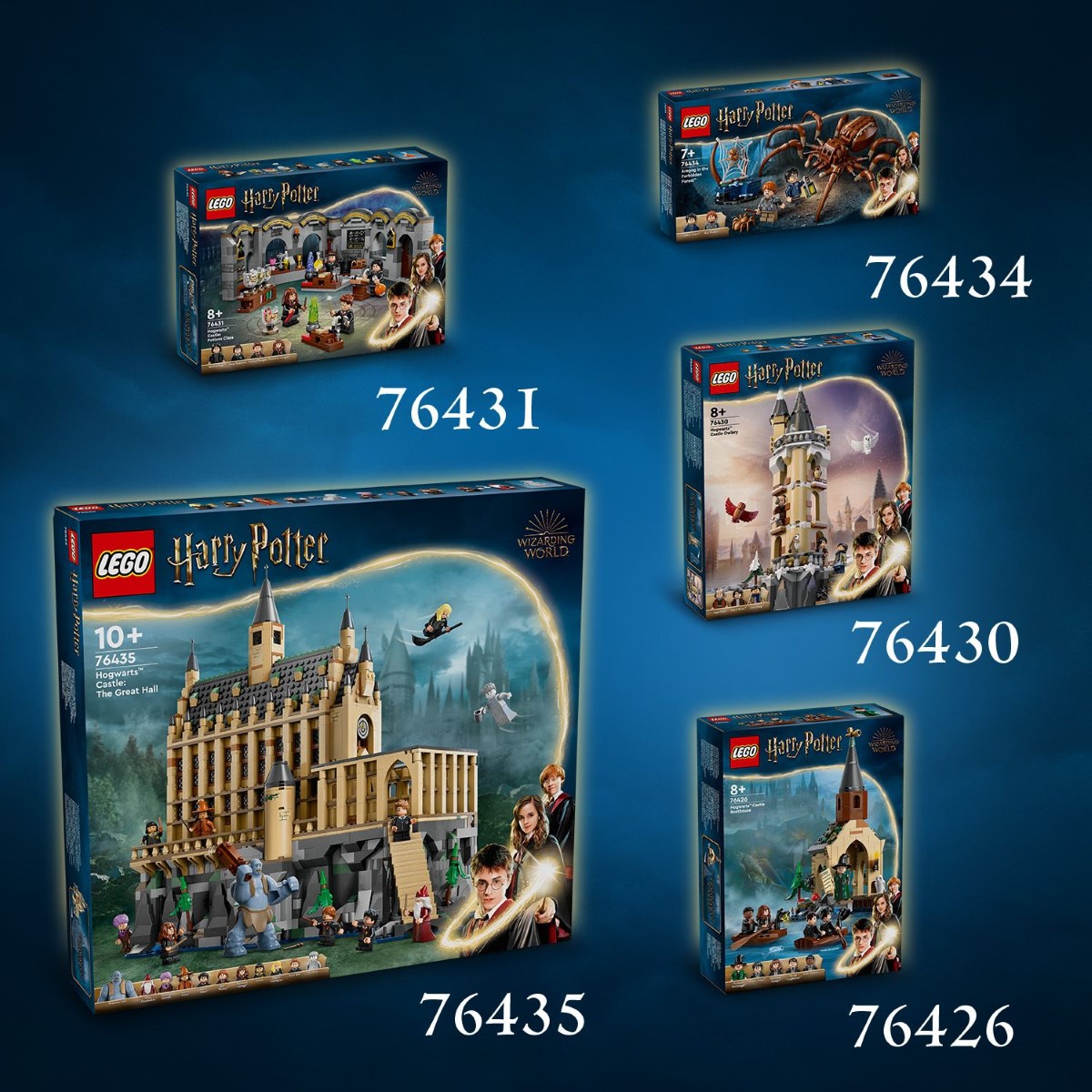 LEGO 76434 Harry Potter Aragog in the Forbidden Forest Building Toy Set