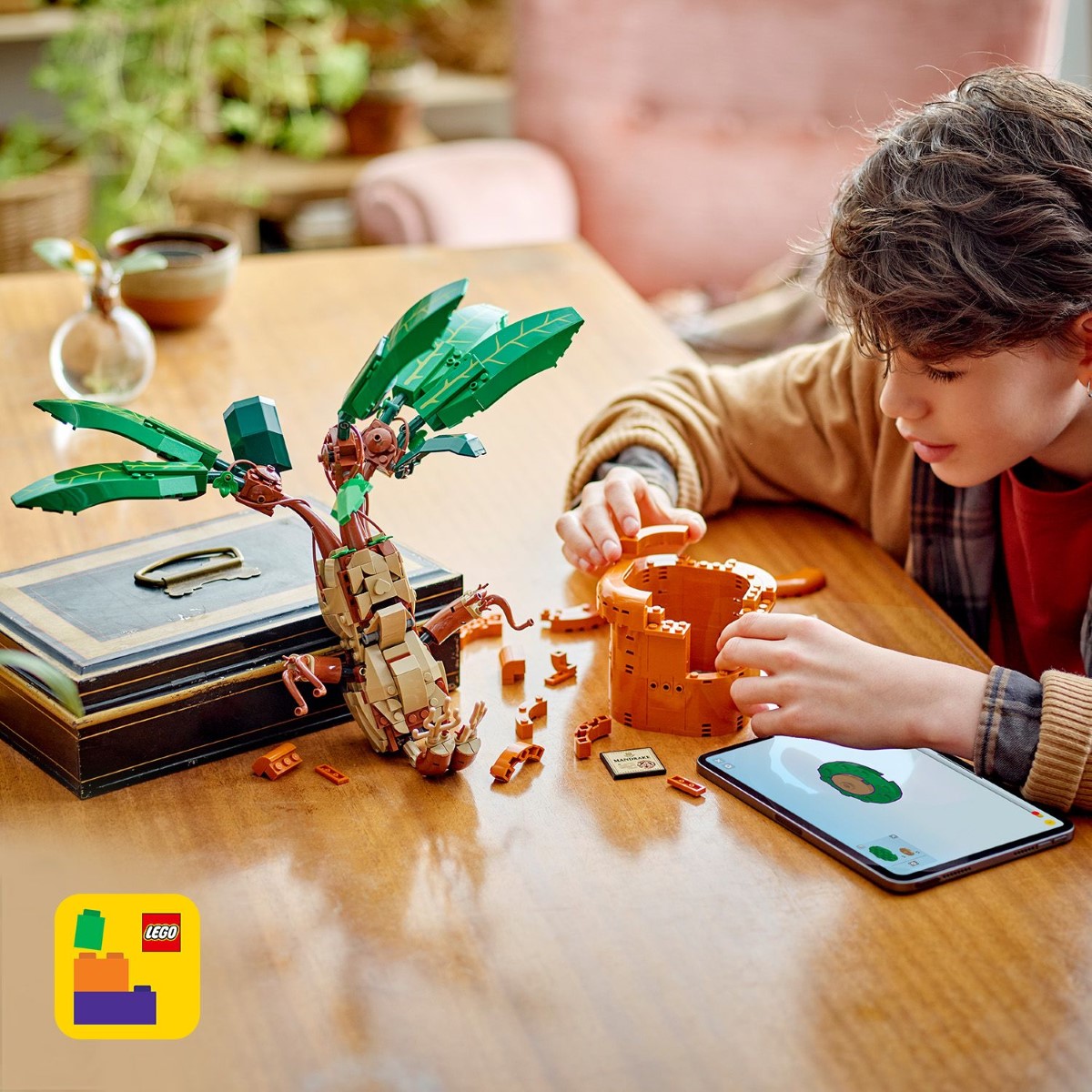 LEGO 76433 Harry Potter Mandrake Building Toy Set