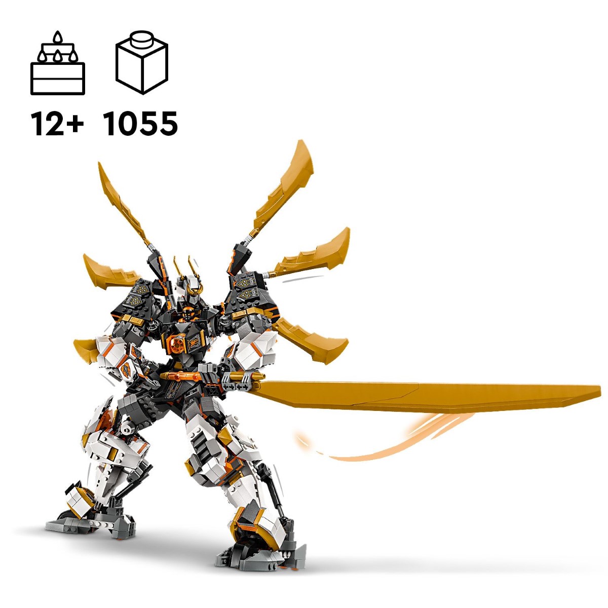LEGO 71821 Ninjago Cole's Titan Dragon Mech Building Toy Set