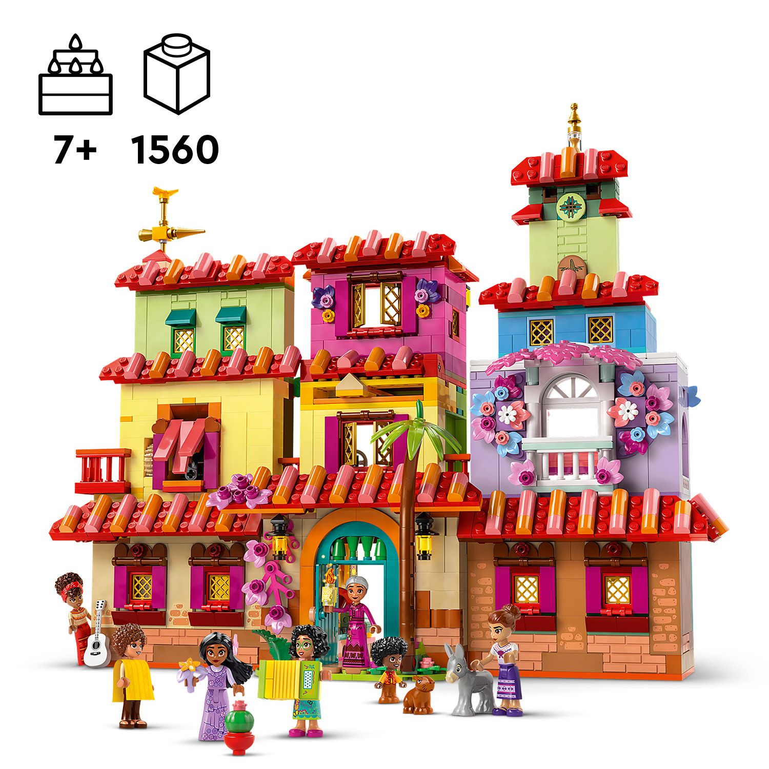 LEGO 43245 Disney The Magical Madrigal House Building Toy Set