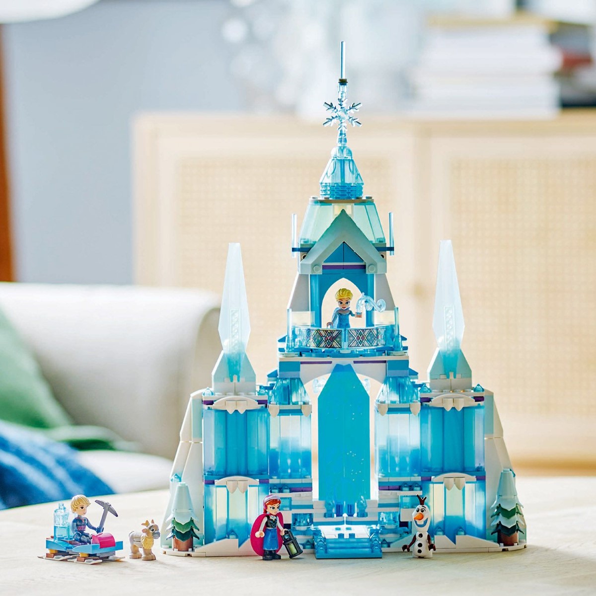 LEGO 43244 Disney Elsa's Ice Palace Building Toy Set