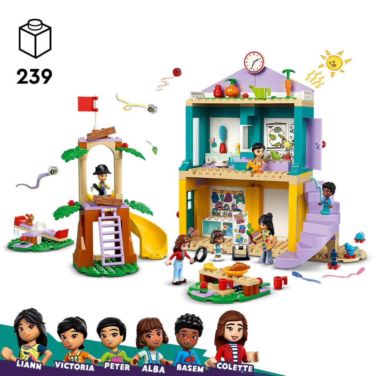 LEGO 42636 Friends Heartlake City Preschool Building Toy Set