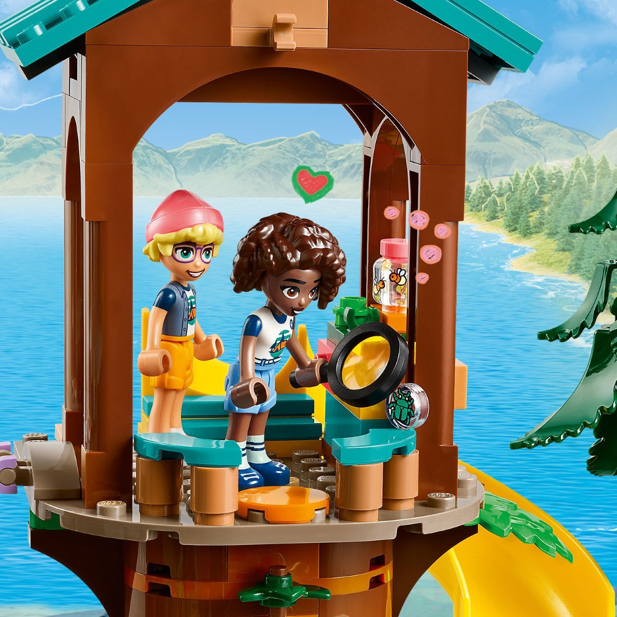 LEGO 42631 Friends Adventure Camp Tree House Building Toy Set