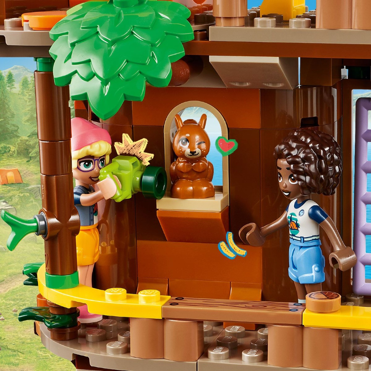 LEGO 42631 Friends Adventure Camp Tree House Building Toy Set
