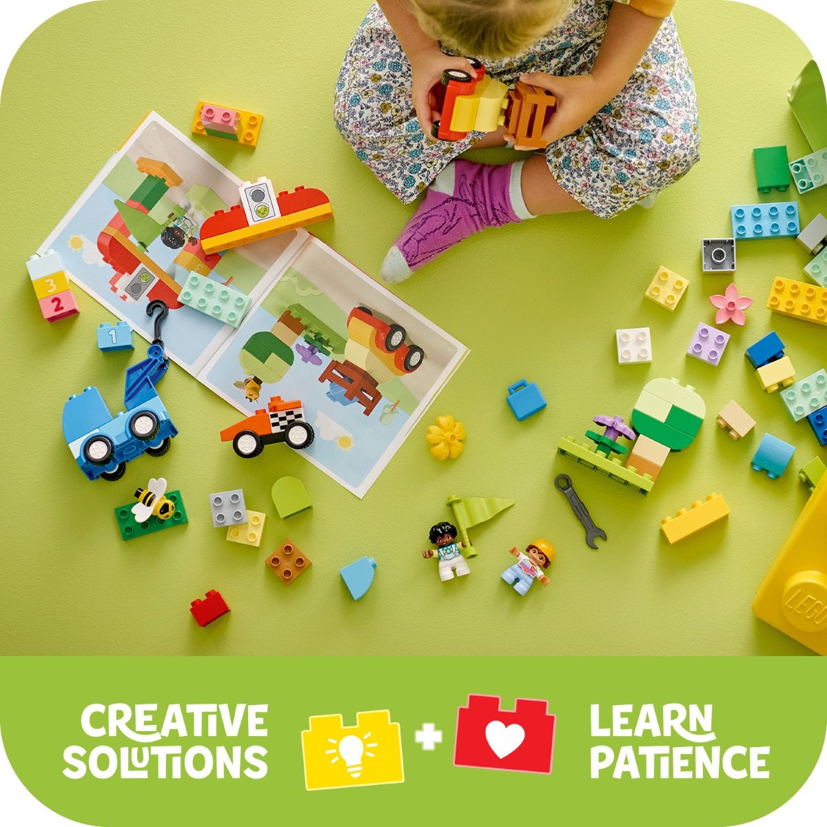 LEGO 10439 Duplo Cars and Trucks Brick Box Building Toy Set