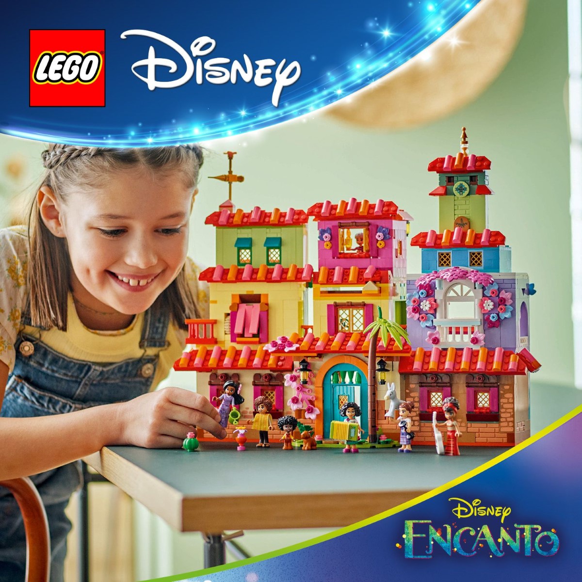 LEGO 43245 Disney The Magical Madrigal House Building Toy Set