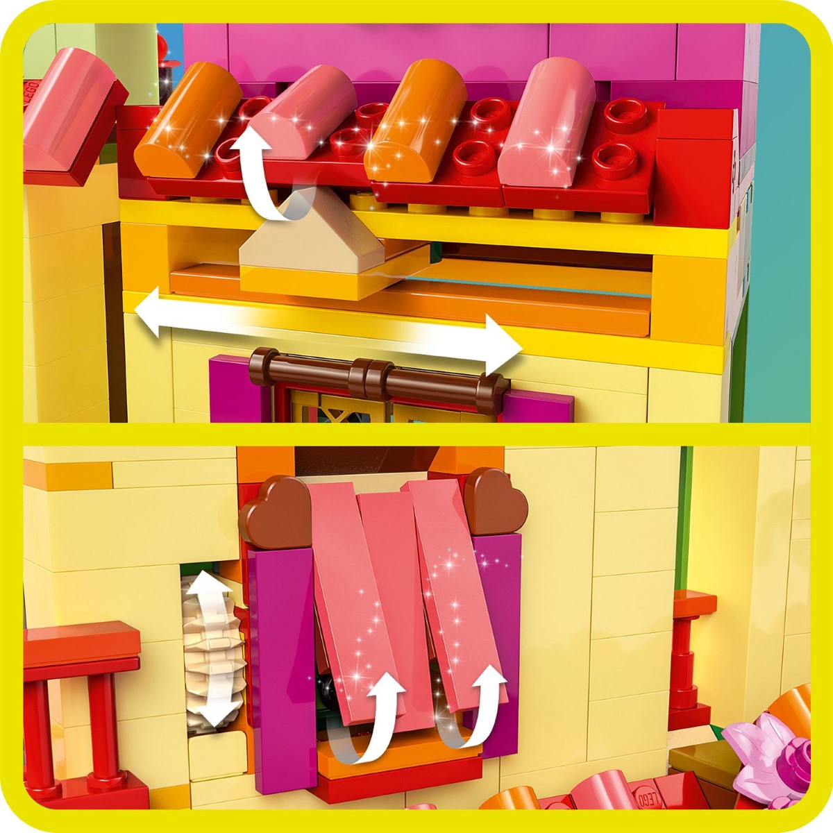 LEGO 43245 Disney The Magical Madrigal House Building Toy Set