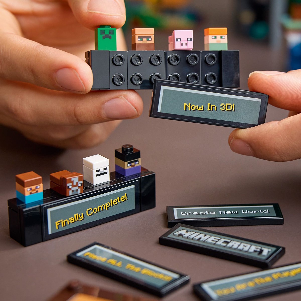 LEGO 21265 Minecraft The Crafting Table Building Kit