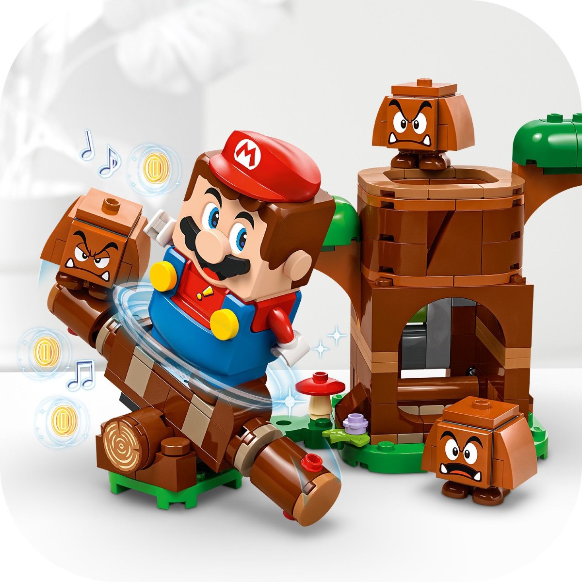 LEGO 71433 Super Mario Goombas' Playground Building Toy Set