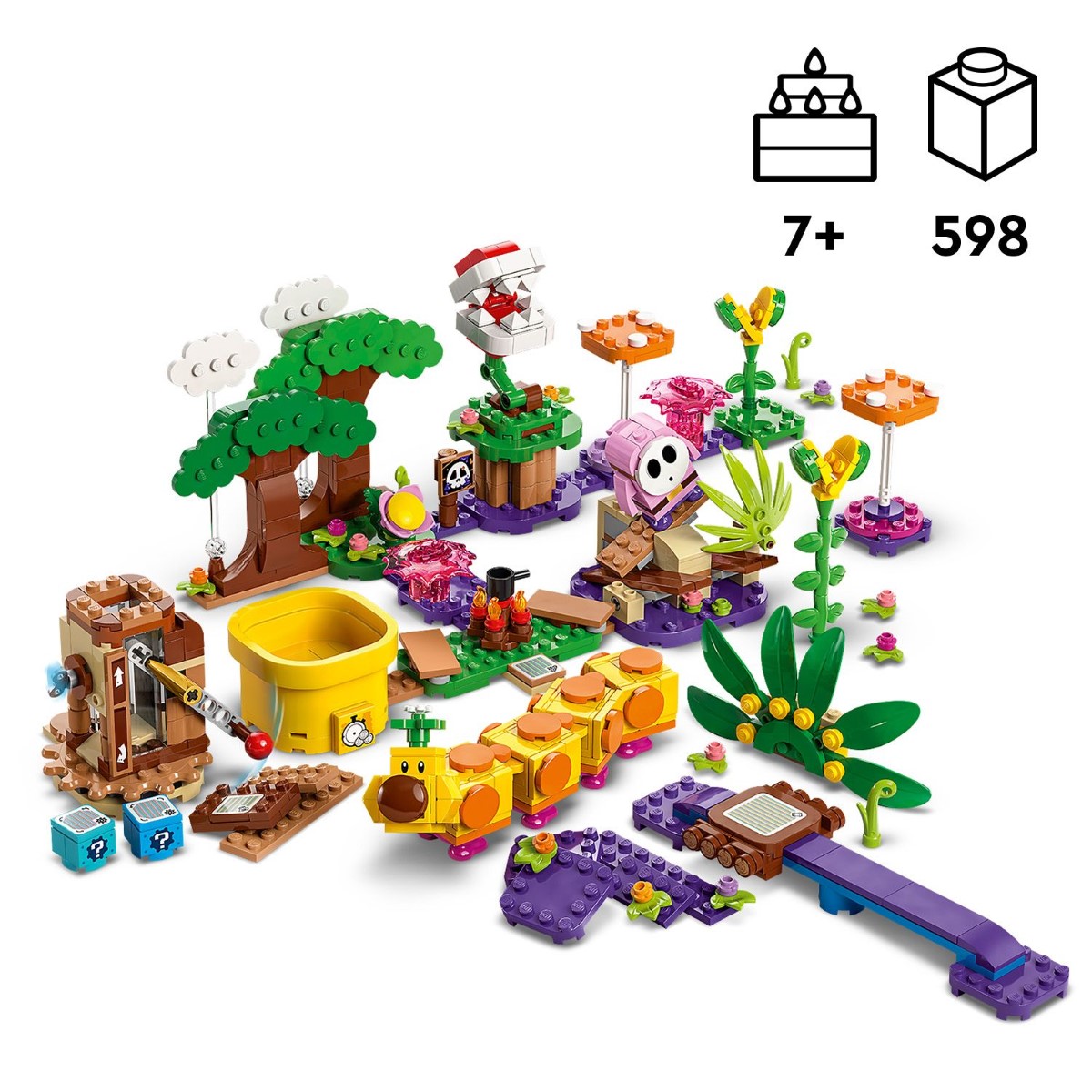 LEGO 71434 Super Mario Soda Jungle Maker Set Building Toy Set