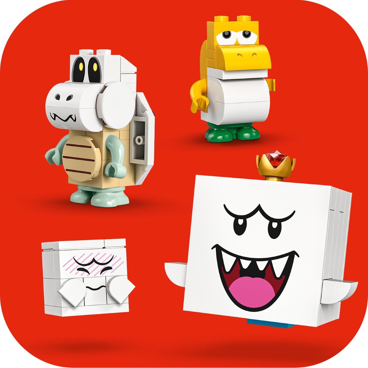 LEGO 71436 Super Mario King Boo's Haunted Mansion Building Toy Set