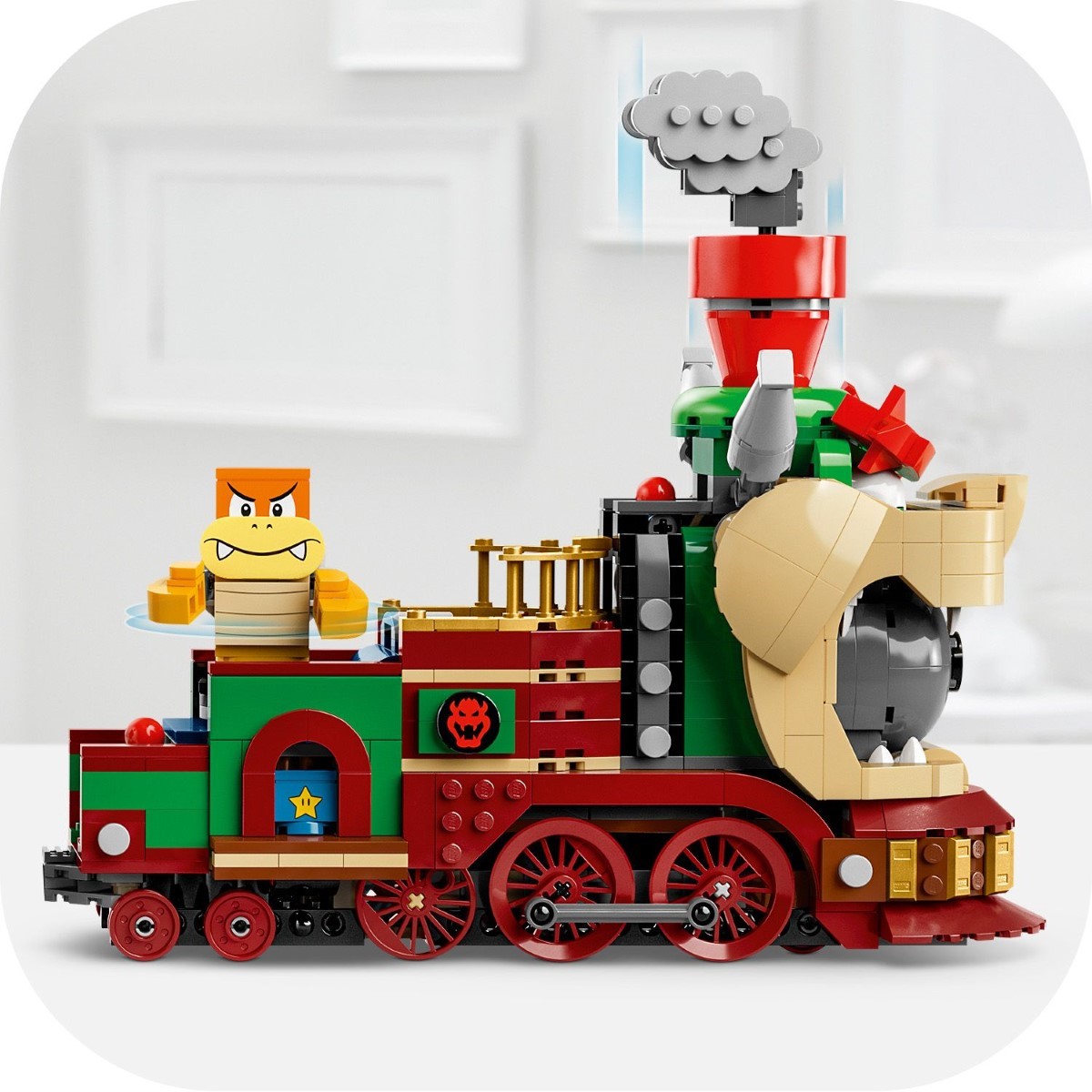 LEGO 71437 Super Mario The Bowser Express Train Building Toy Set