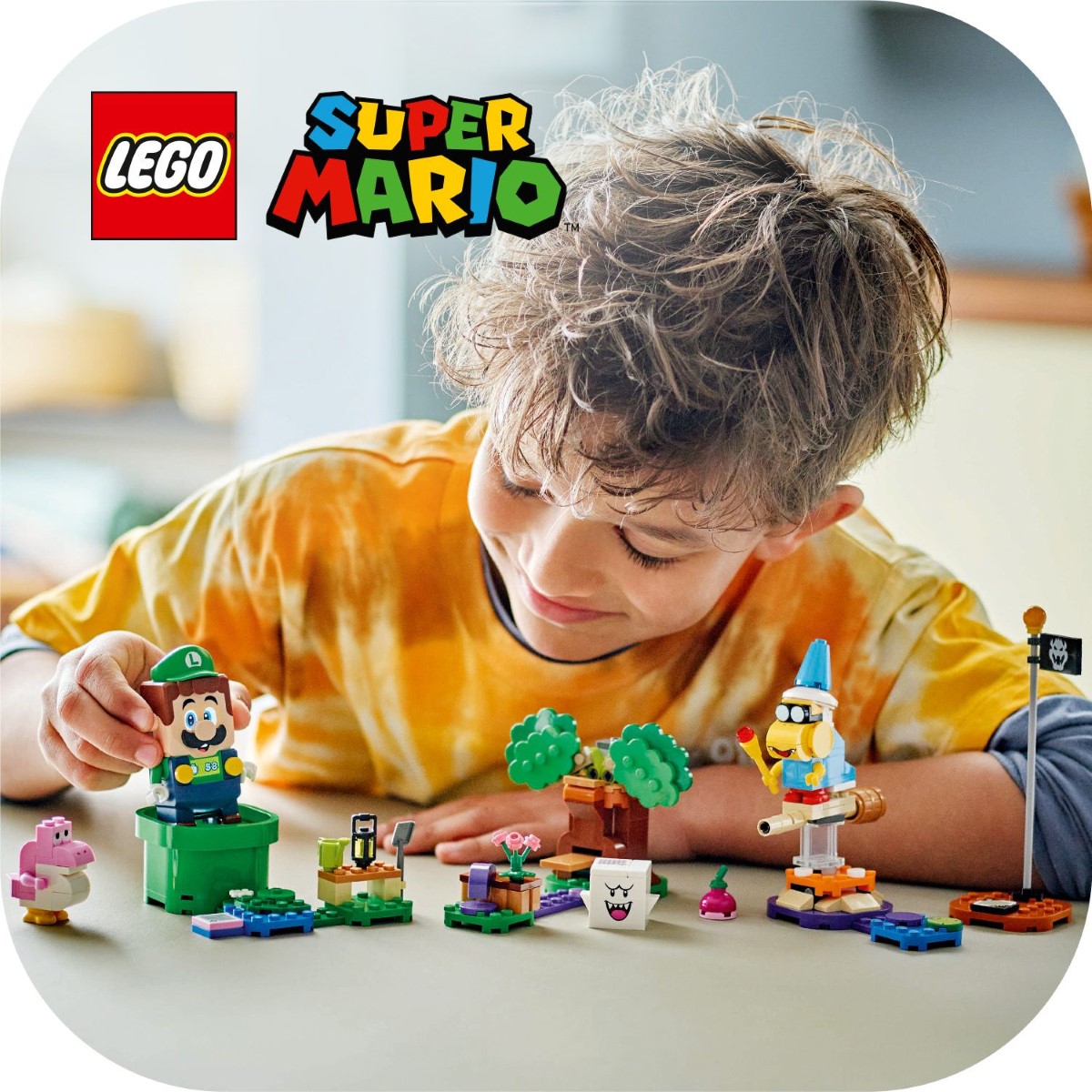 LEGO 71440 Super Mario Adventures with Interactive LEGO Luigi Building ...