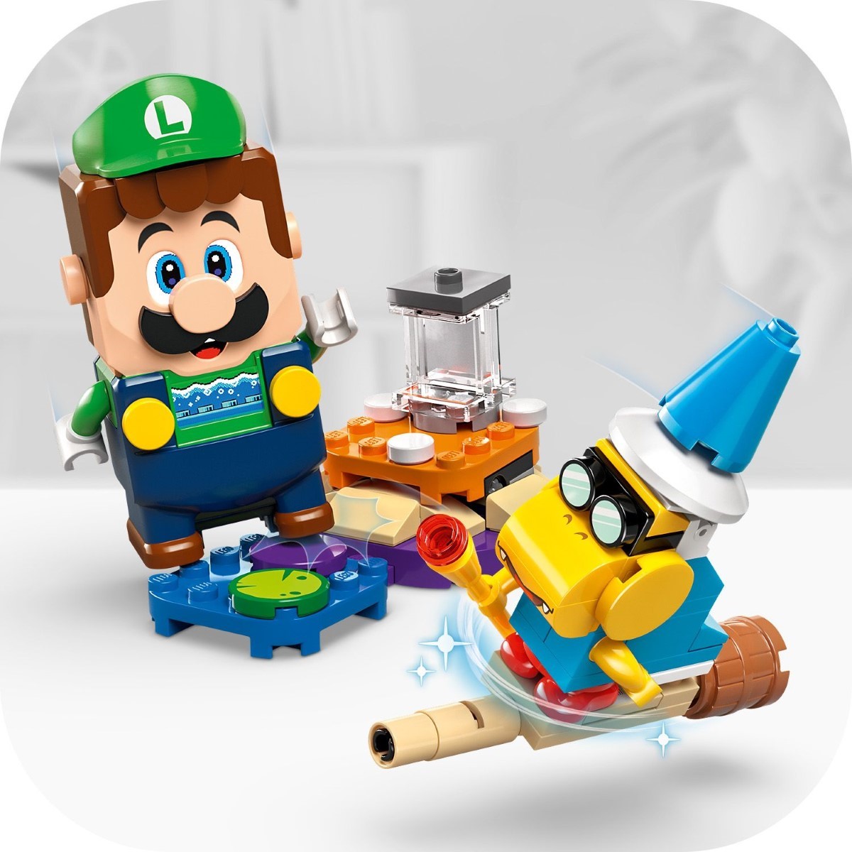 LEGO 71440 Super Mario Adventures with Interactive LEGO Luigi Building ...