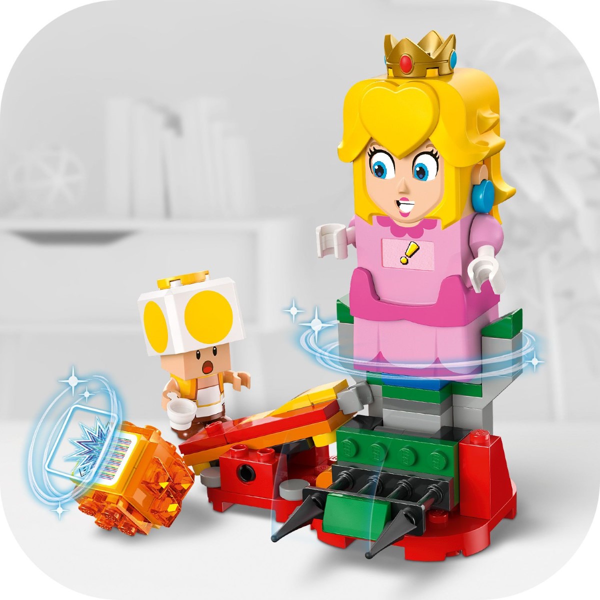 LEGO 71441 Super Mario Adventures with Interactive LEGO Peach Building ...
