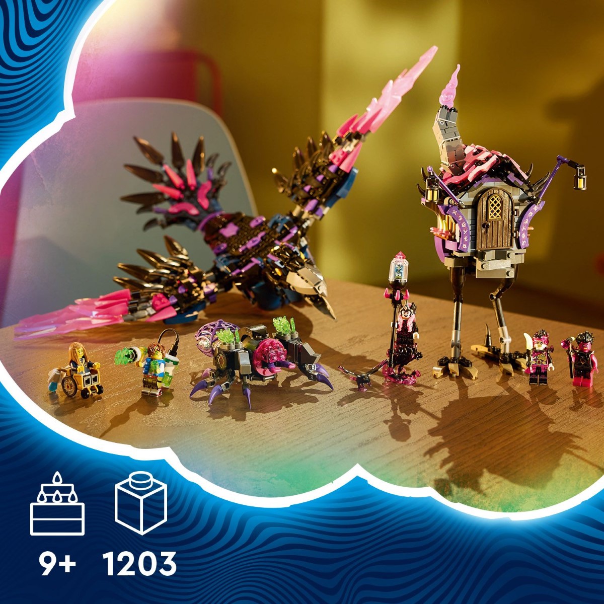 LEGO 71478 DREAMZzz The Never Witch's Midnight Raven Building Toy Set