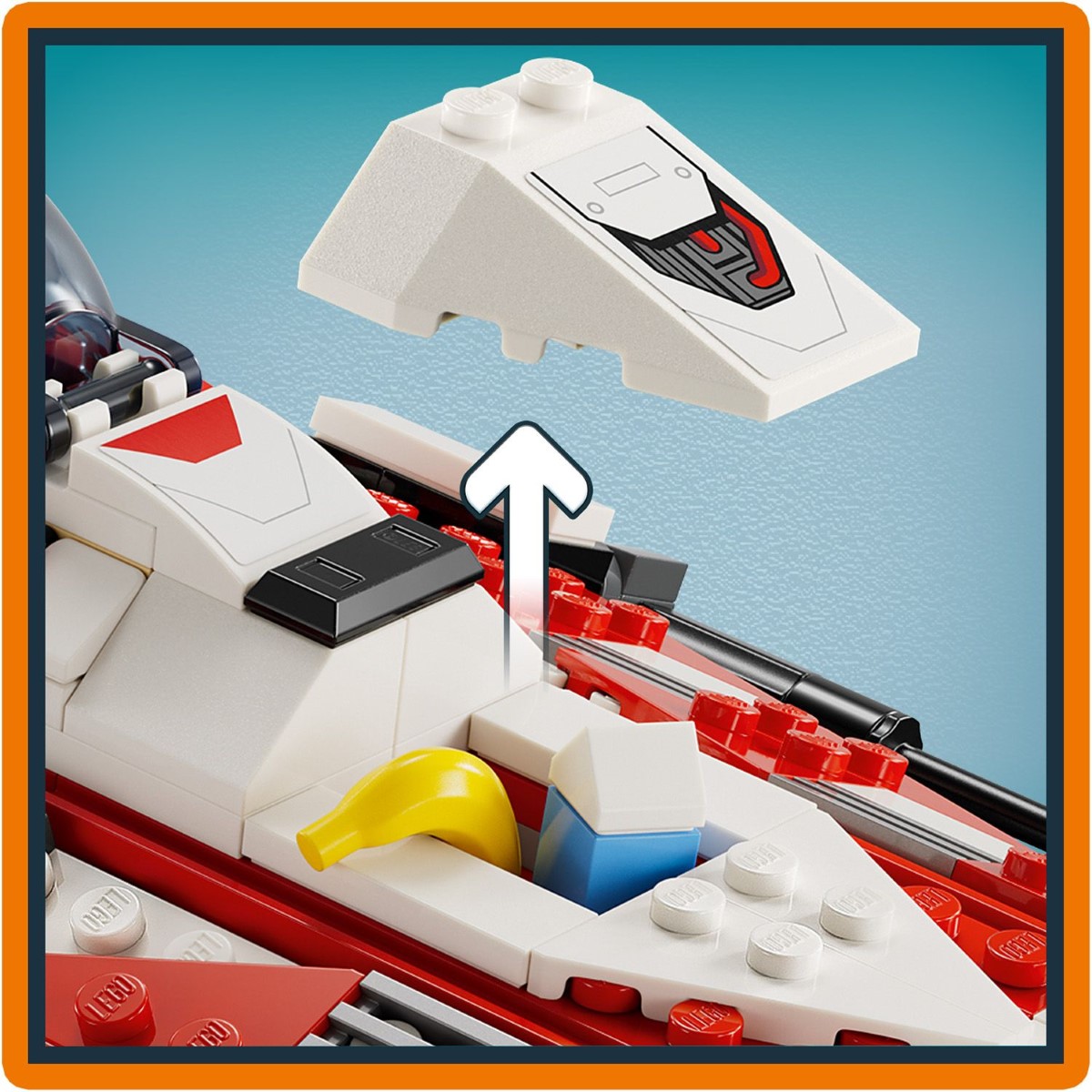 LEGO 75388 Star Wars Jedi Bob's Starfighter Building Toy Set