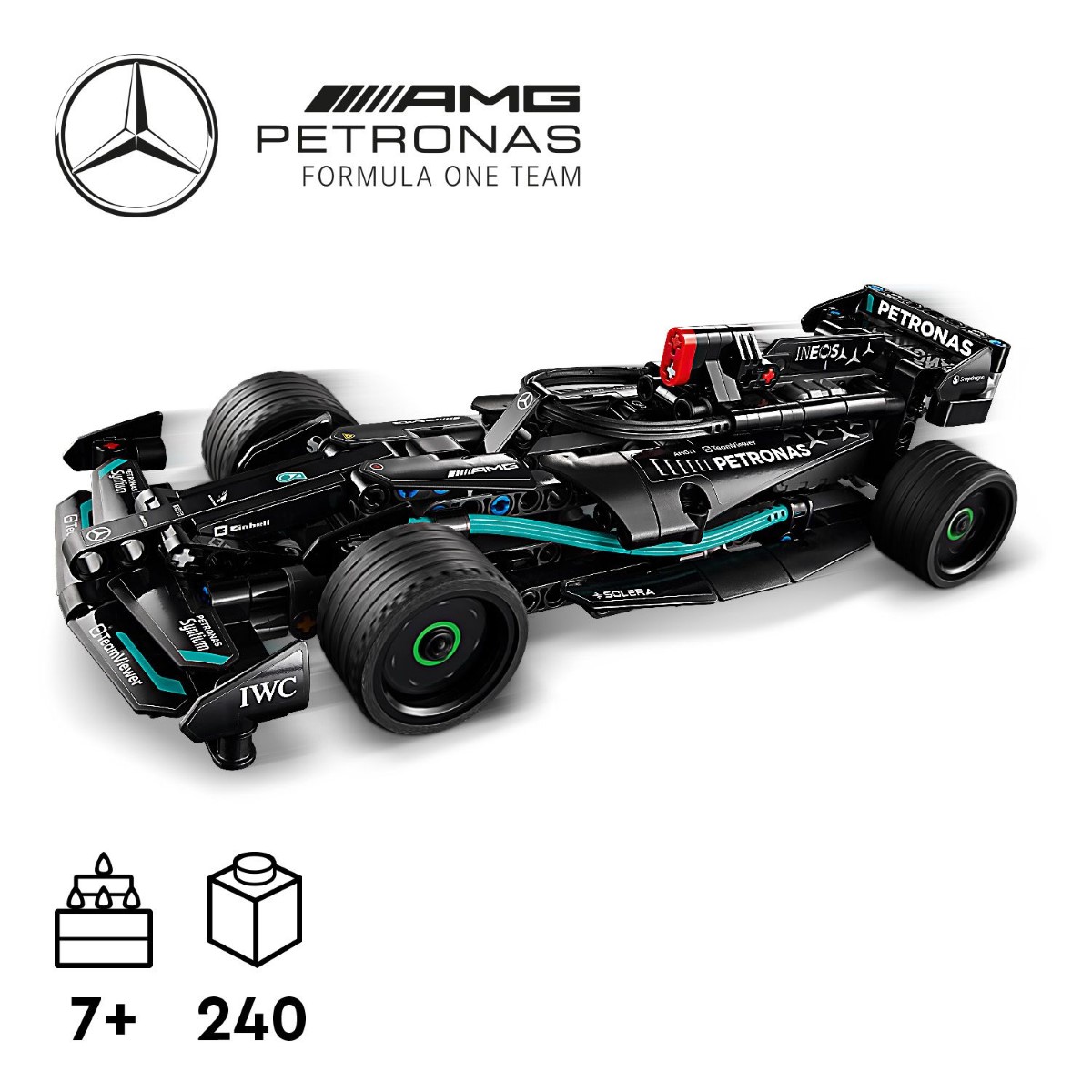 LEGO 42165 Technic Mercedes-AMG F1 W14 E Performance Pull-Back Building ...