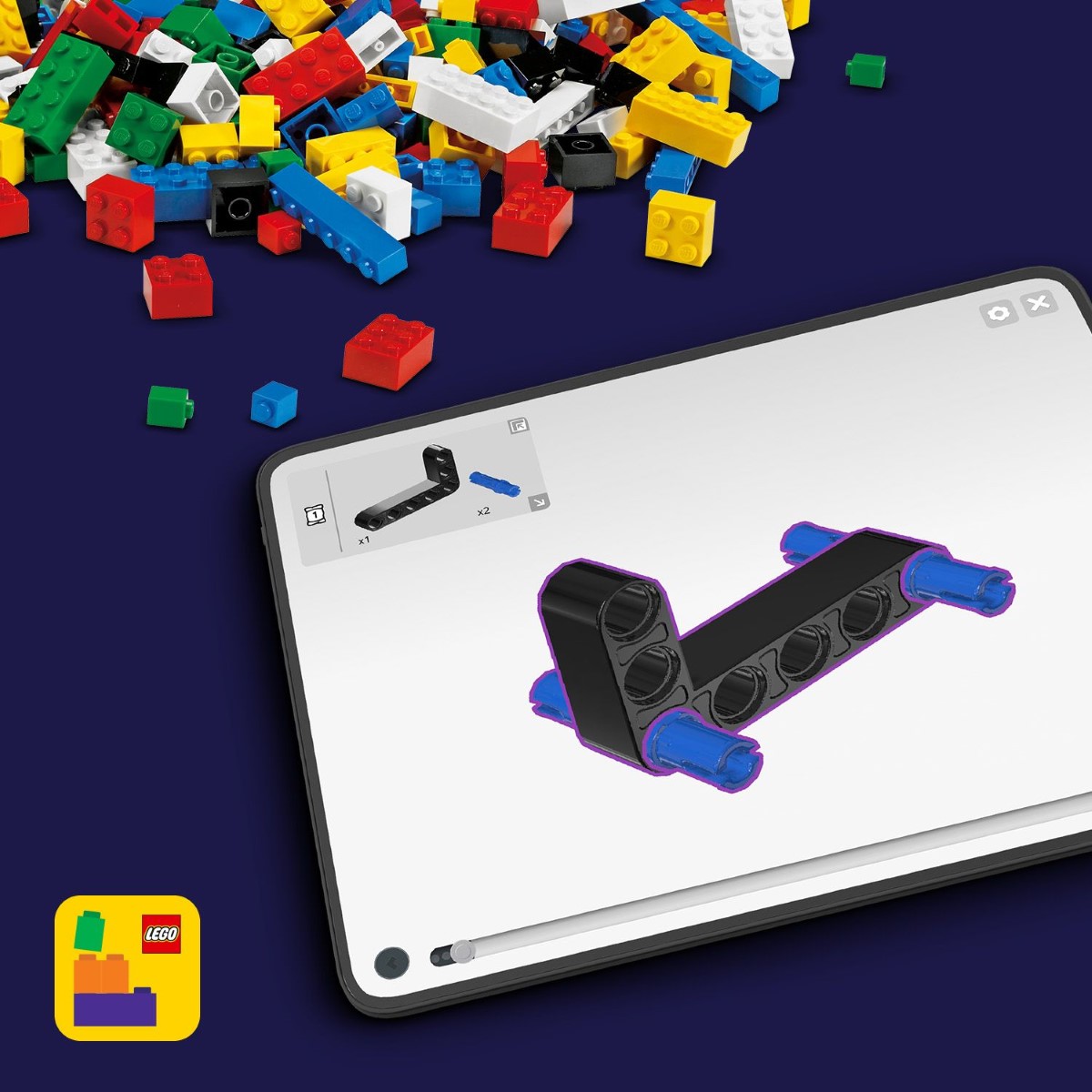 LEGO 42179 Technic Planet Earth and Moon in Orbit Building Toy Set